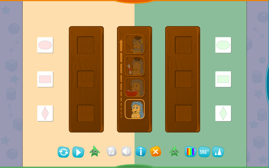 Пособие для интерактивного стола. Дошкольное образование. Свойства и ...
